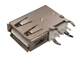 USB SOCKET TYPE-A PCB HORIZONTAL MOUNTING 90 DEG | Fabian Enterprises Ltd