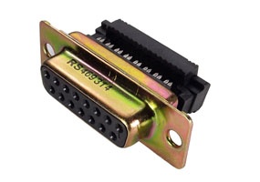 D-TYPE SOCKET 15-WAY IDC | Fabian Enterprises Ltd