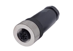M12 SENSOR SOCKET 5-WAY IN-LINE | Fabian Enterprises Ltd
