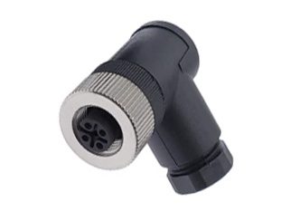 M12 SENSOR SOCKET 8-WAY IN-LINE RIGHT ANGLE | Fabian Enterprises Ltd